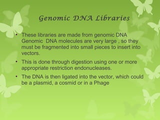 Gene library | PPT