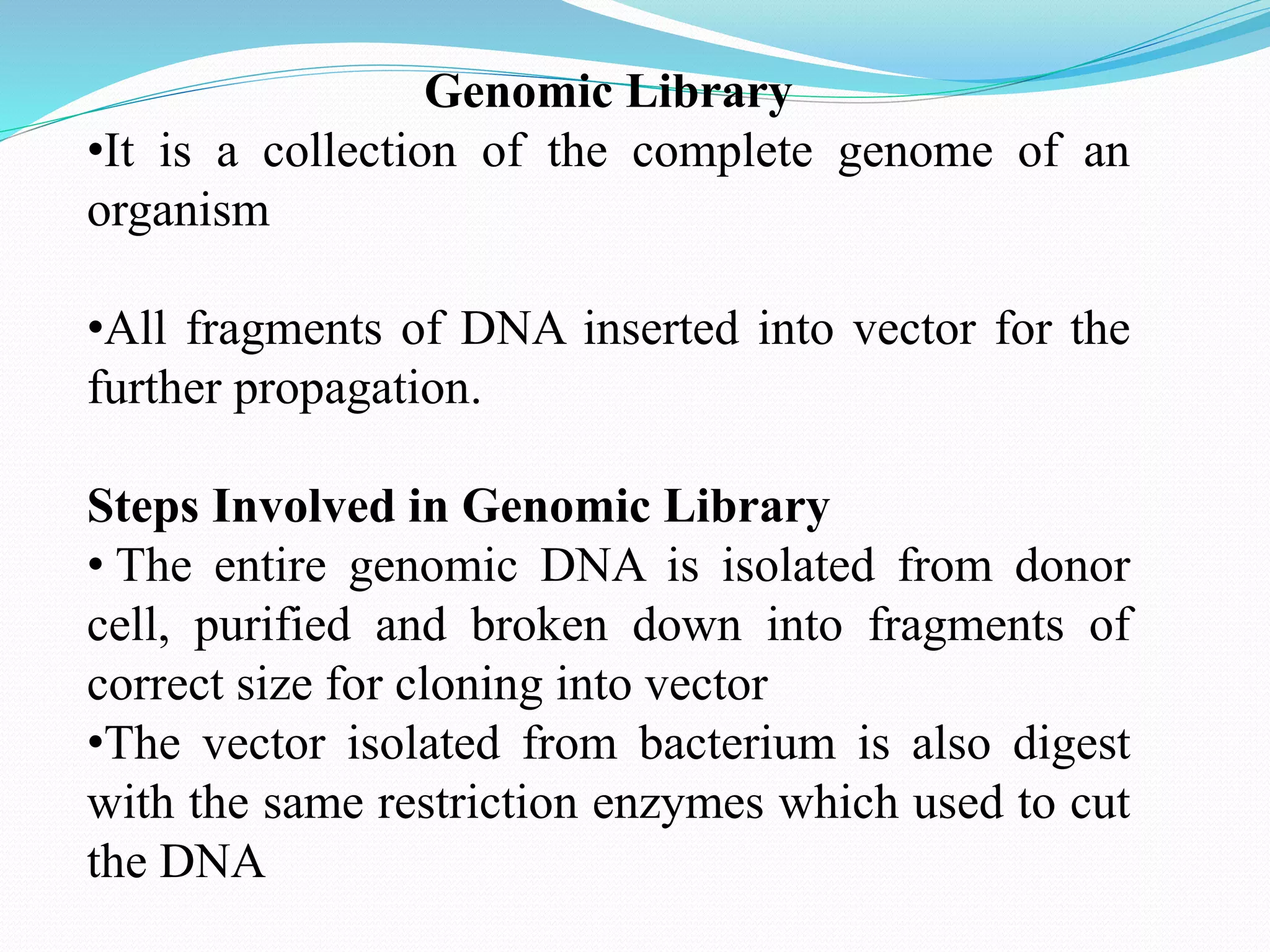 Gene library | PPTX