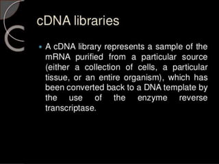 Gene library | PPT | Free Download