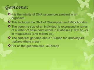 Gene library | PPT
