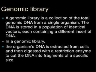 Gene library | PPT