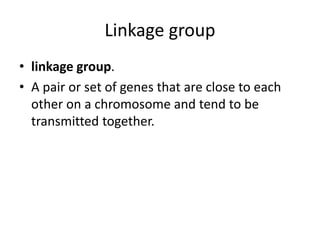 Gene linkage | PPTX