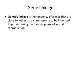 Genetic Linkage