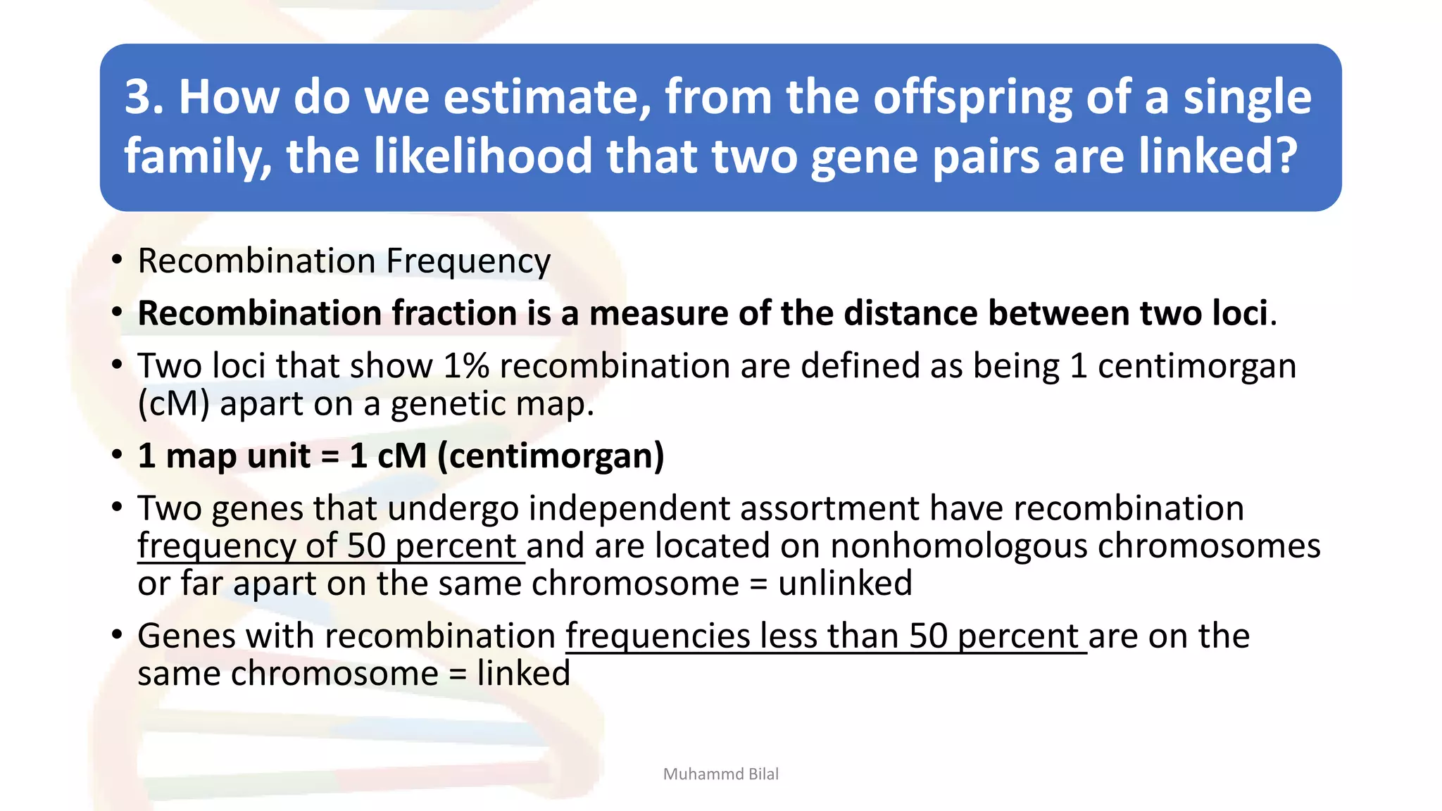 Gene mapping / Genetic map vs Physical Map | determination of map ...