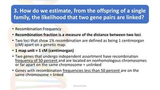Gene mapping / Genetic map vs Physical Map | determination of map ...