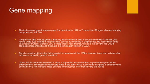Gene mapping | PPT