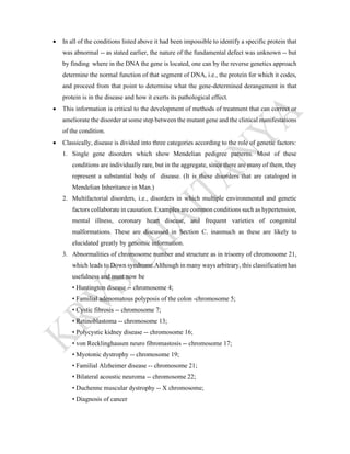 GENE MAPPING | PDF