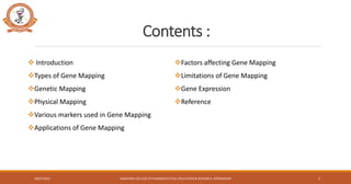 Gene mapping | PDF