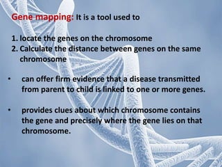 Gene mapping | PPTX
