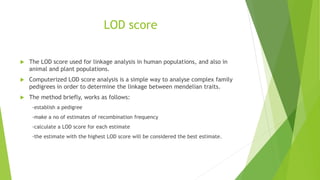 Gene mapping and cloning of disease gene | PPTX