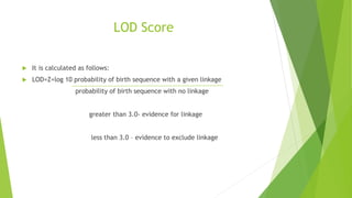 Gene mapping and cloning of disease gene | PPTX