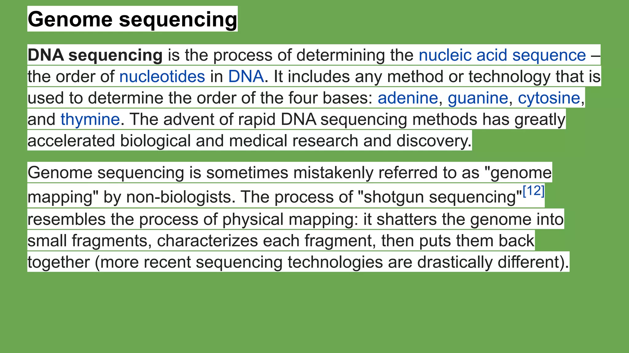 Gene mapping and its sequence | PDF