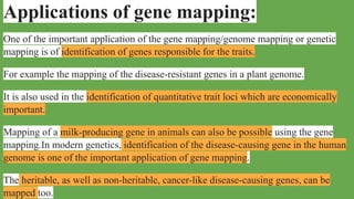 Gene mapping and its sequence | PDF