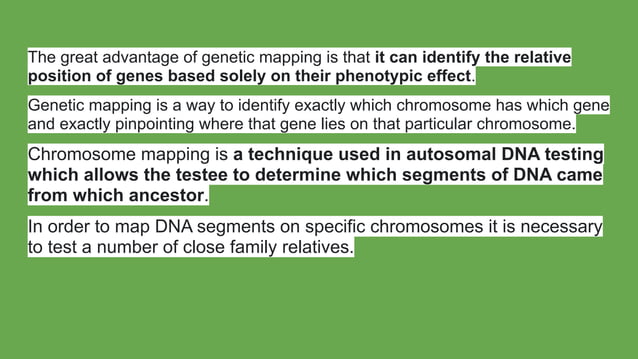 Gene mapping and its sequence | PDF | Genetics | Science