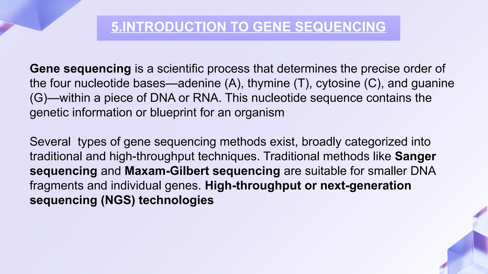 GENE MAPPING AND SEQUENCING )-1.pptx... | PPTX