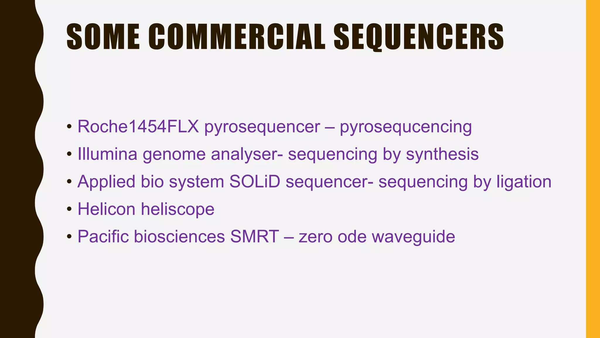 Gene mapping and sequencing | PPTX