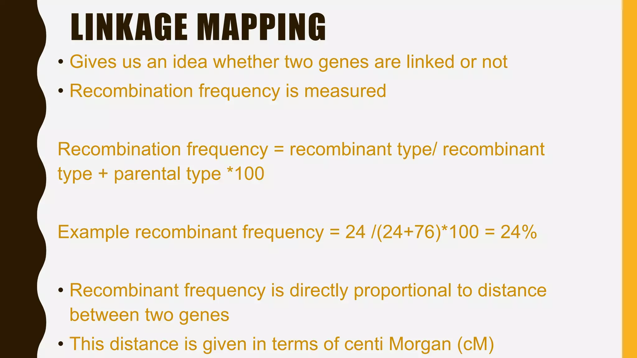 Gene mapping and sequencing | PPTX