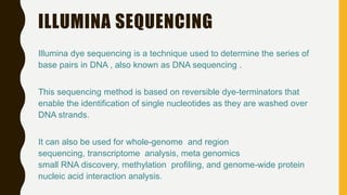 Gene mapping and sequencing | PPTX