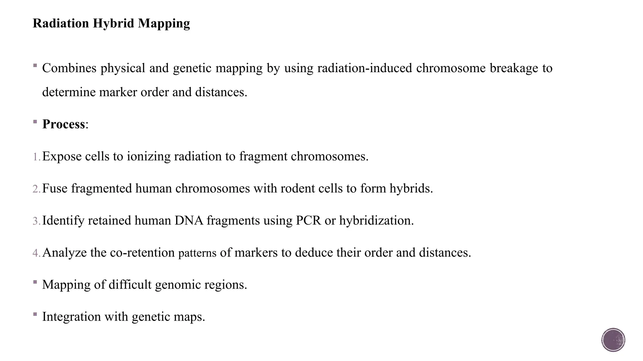 Cellular & Molecular Pharmacology: Gene Mapping .pptx