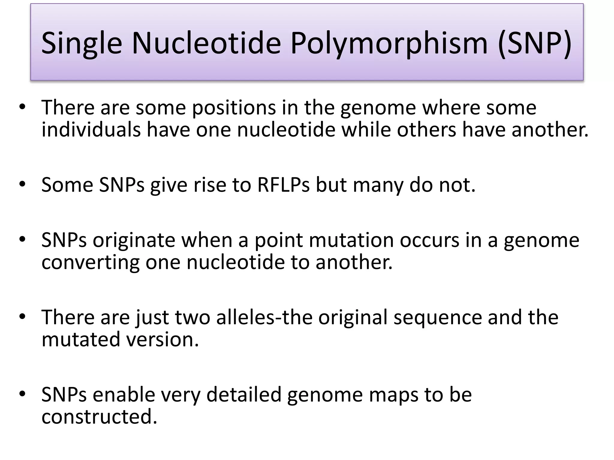 Gene mapping methods | PPTX