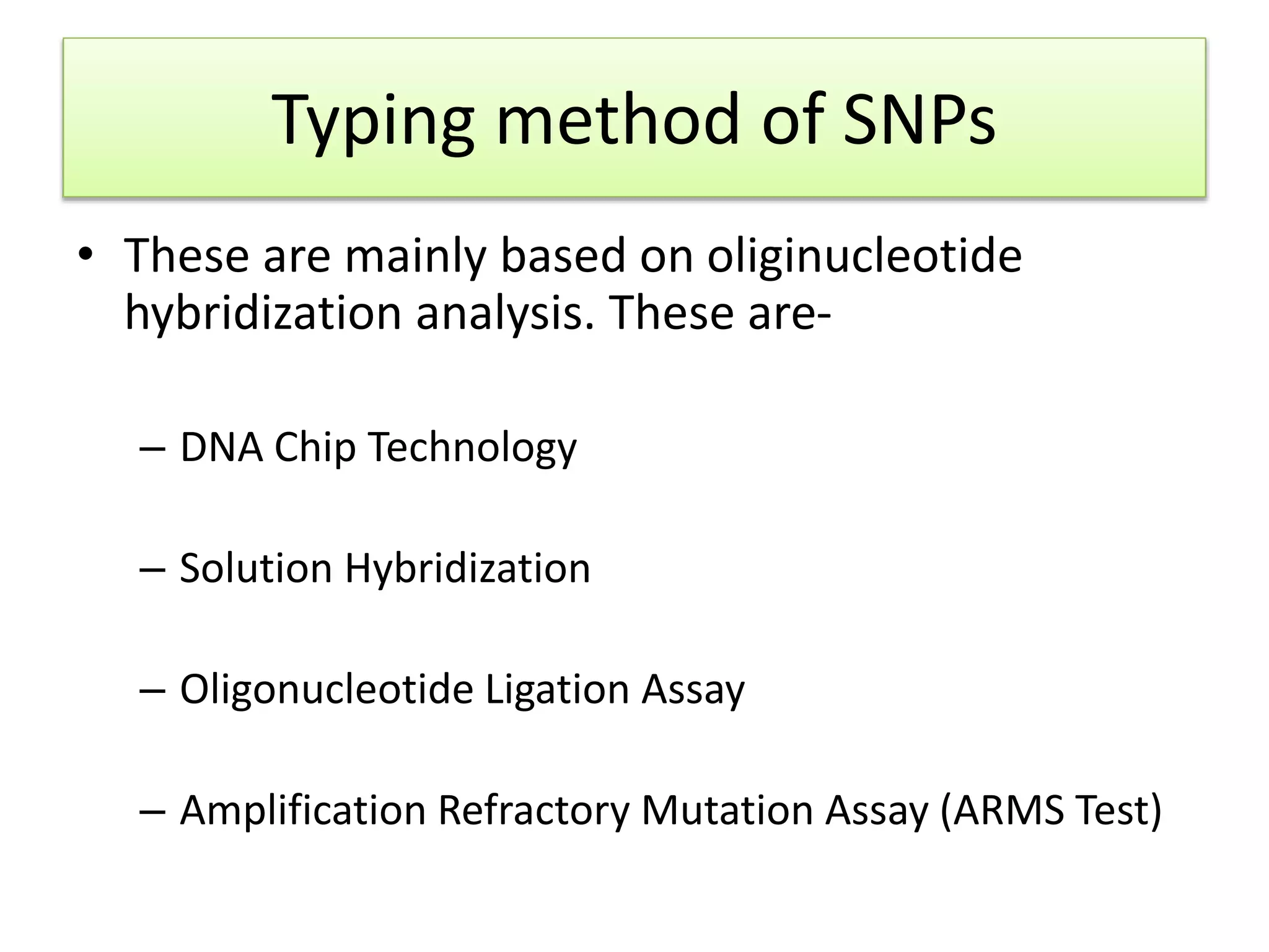 Gene mapping methods | PPTX