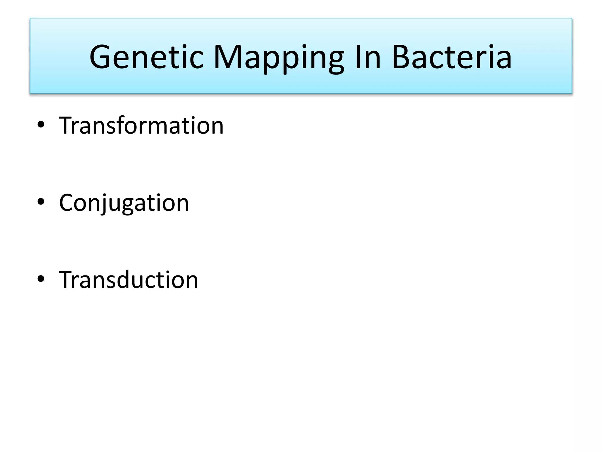Gene mapping methods | PPTX