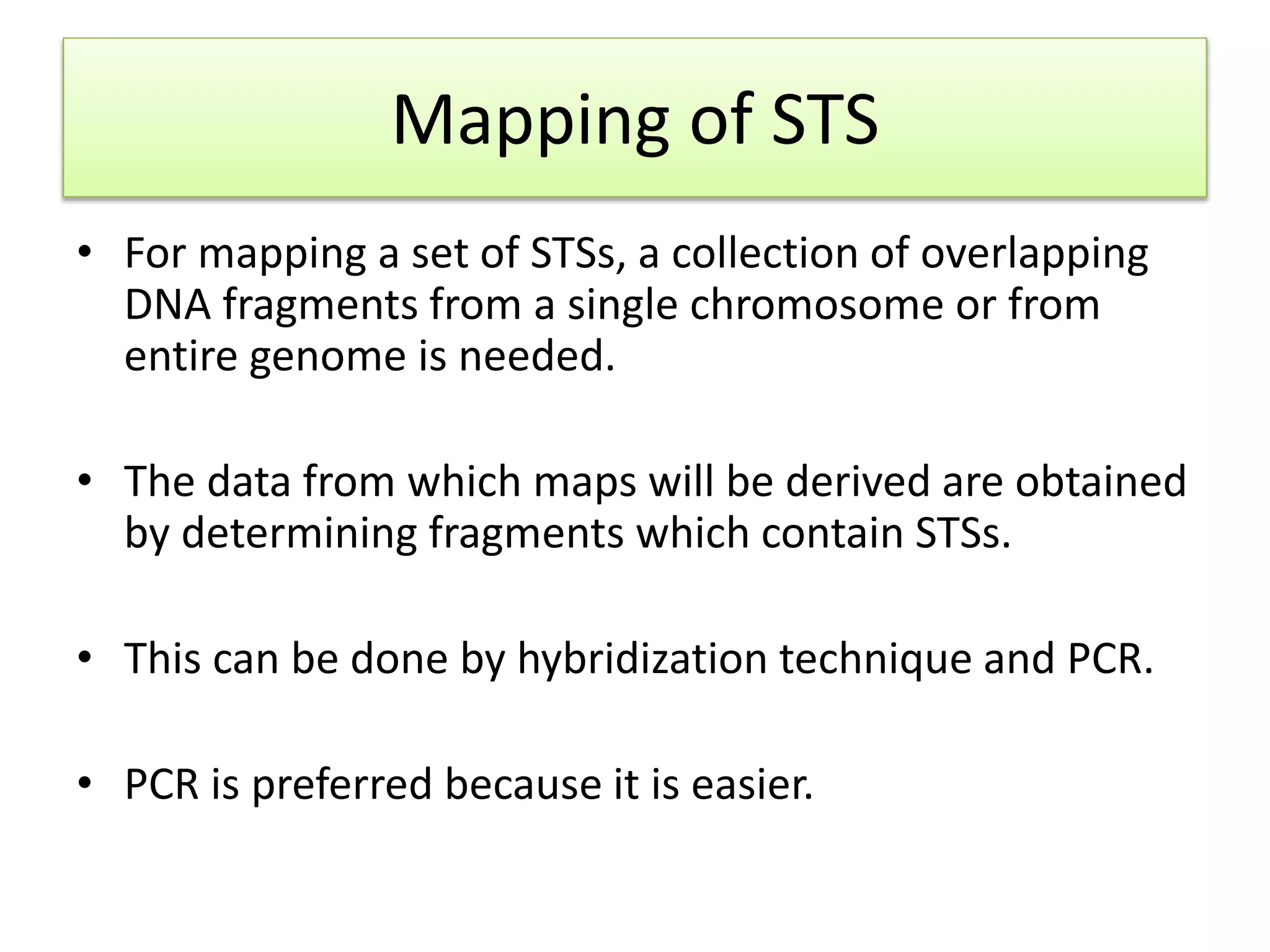 Gene mapping methods | PPTX