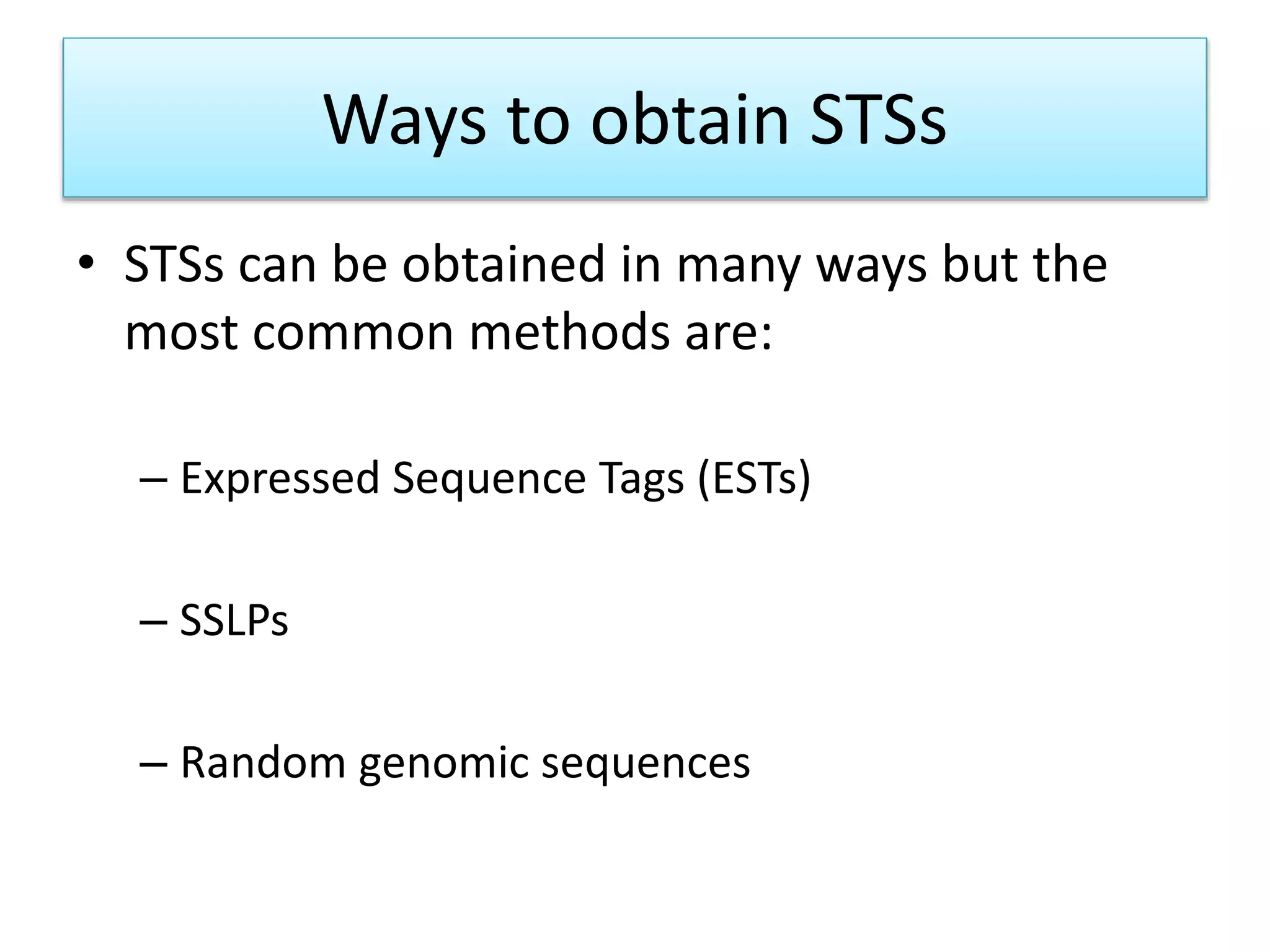 Gene mapping methods | PPTX