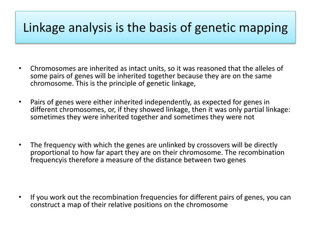 Gene mapping methods | PPTX