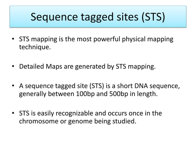 Gene mapping methods | PPTX