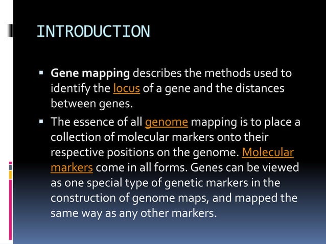 Gene mapping ppt | PPTX | Genealogy and Ancestry | Hobbies & Interests