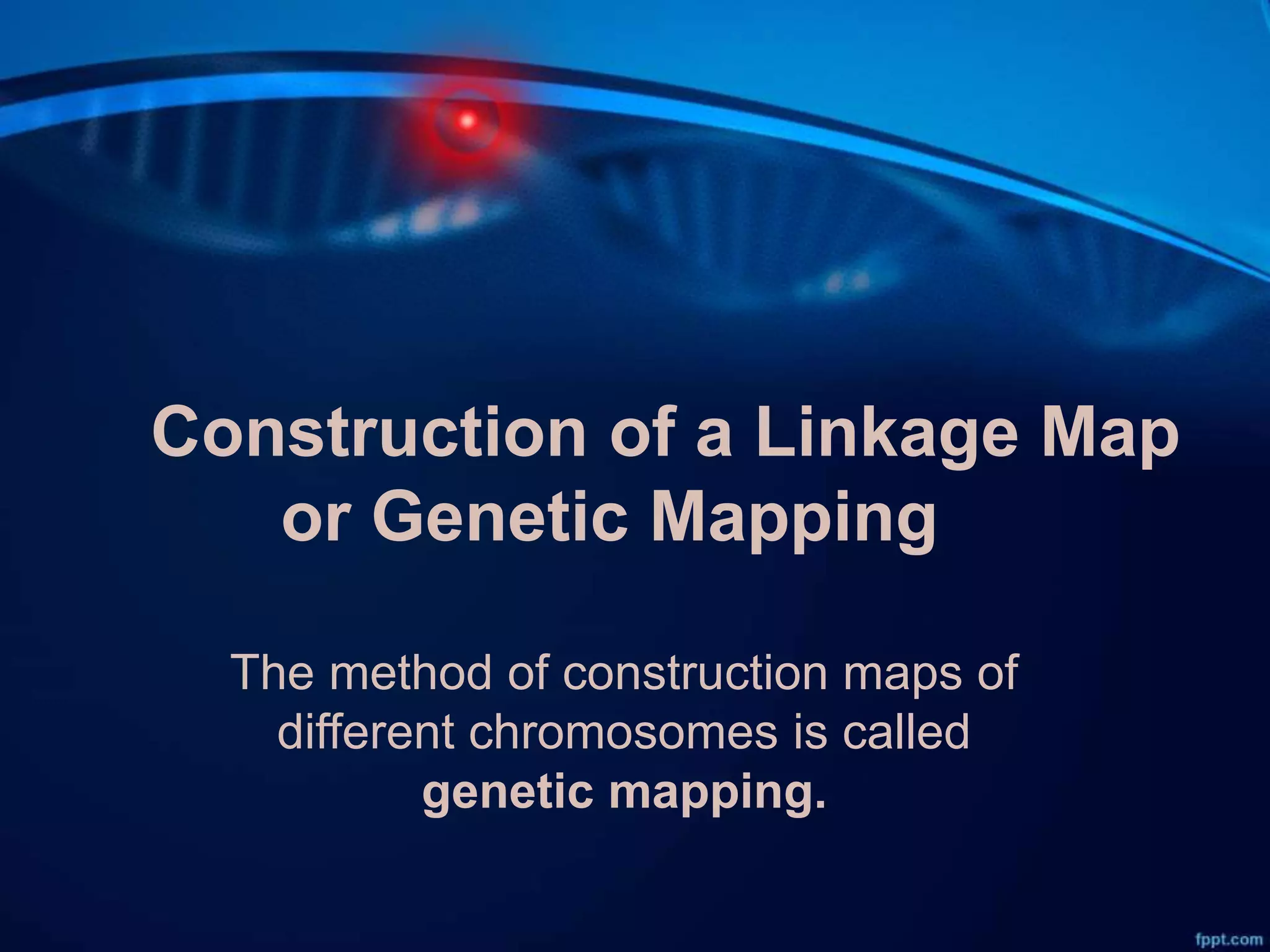 Gene mapping ppt | PPTX