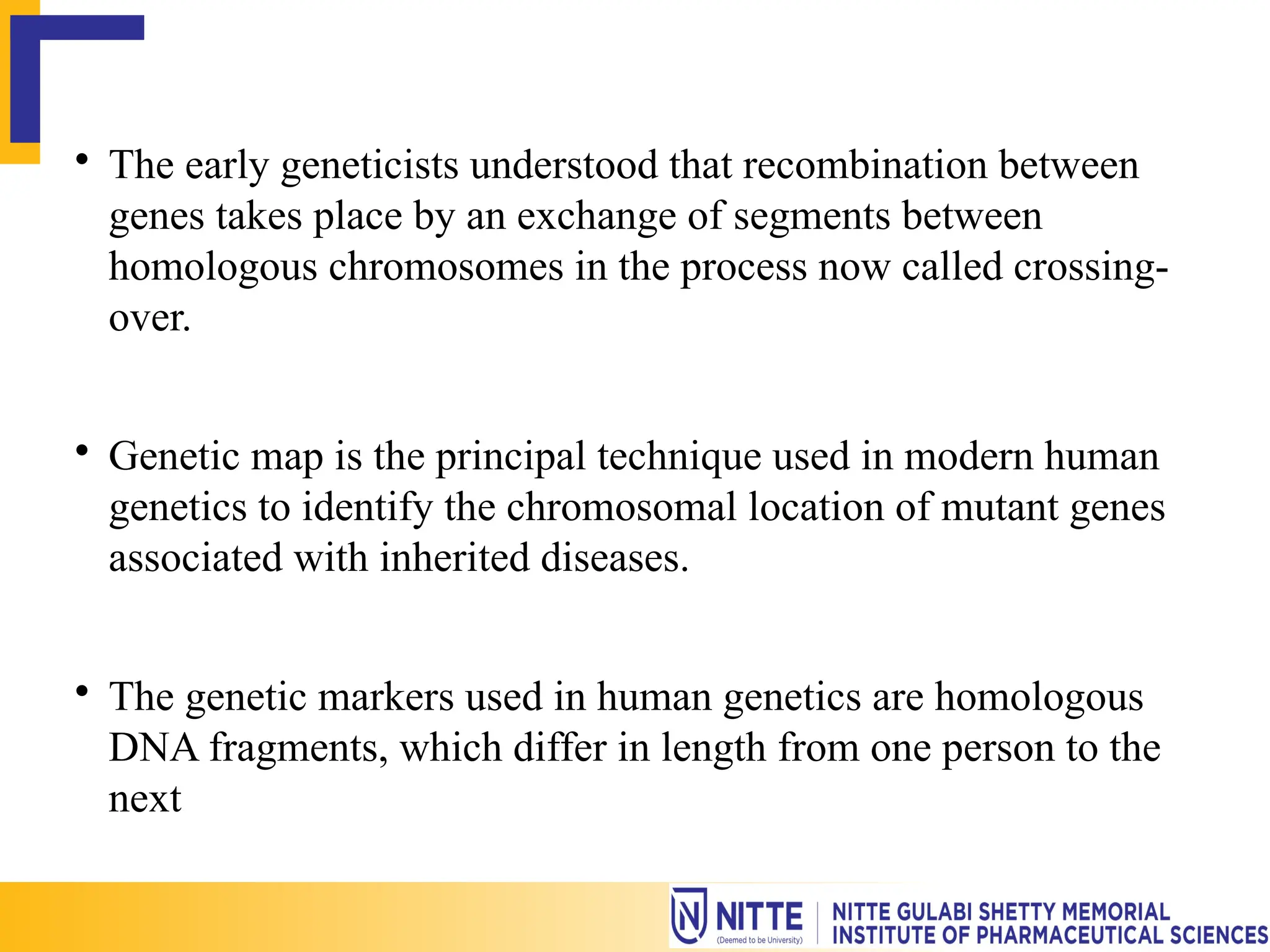 gene mapping presentation Molecular Biology | PPTX