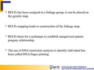 gene mapping presentation Molecular Biology | PPTX