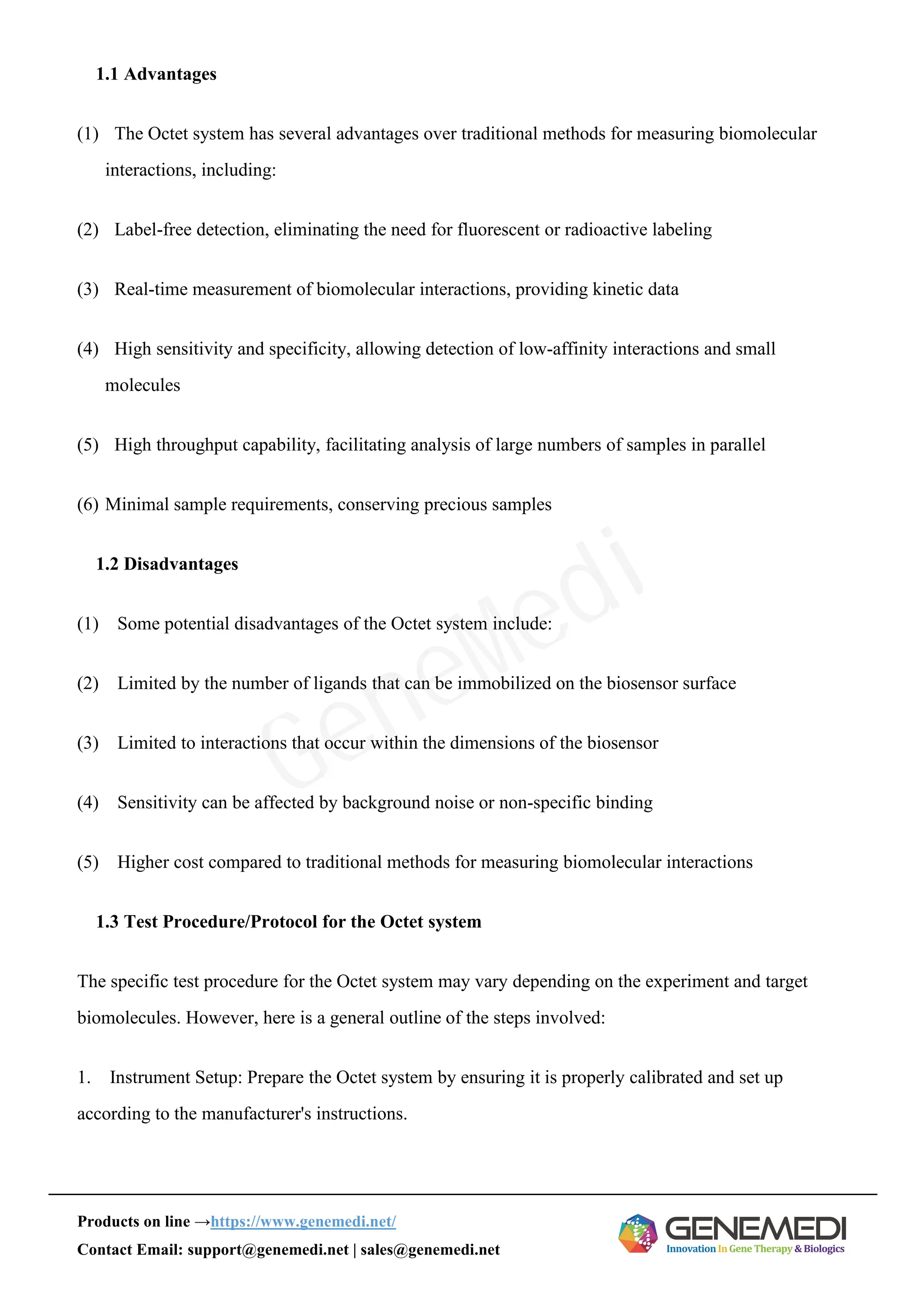 GeneMedi-Octet system | PDF