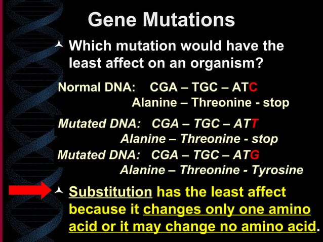 Gene mutations ppt | PPT | Infertility | Reproductive Health