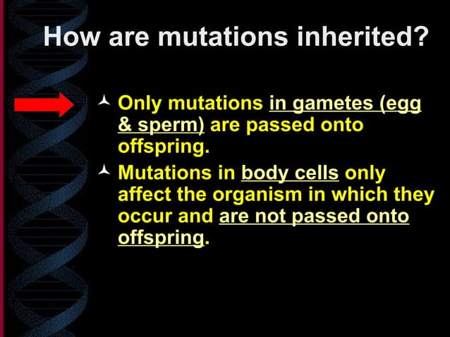 Gene mutations ppt | PPT | Infertility | Reproductive Health