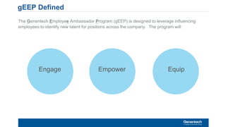 Los Angeles Best Places to Work Roadshow | Genentech | PPT