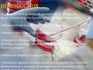 Genentech ppt (2) | PPTX