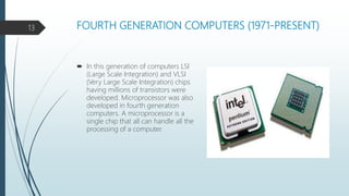 Generations of Computers | PPTX