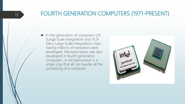 Generations of Computers | PPTX | Desktops | Computing