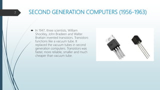 Generations of Computers | PPTX