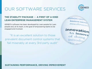 Geneo software overview | PDF