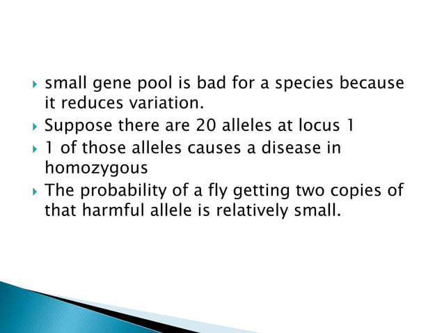 Gene pool | PPTX | Genetics | Science