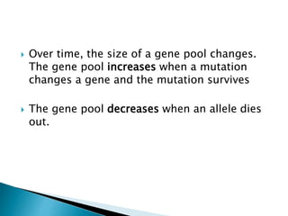 Gene Pool Definition