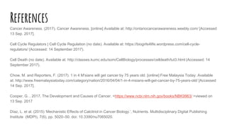 Cancer prevention and treatment | PPTX