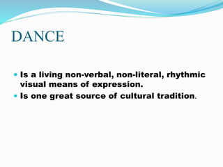 Elements of Dance | PPTX