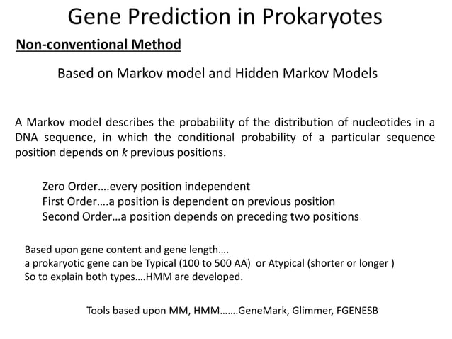 Gene Prediction | PPTX
