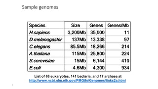 gene prediction methods.pptx | Genetics | Science