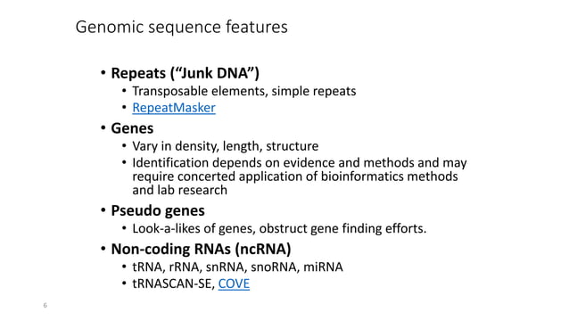 gene prediction methods.pptx | Genetics | Science